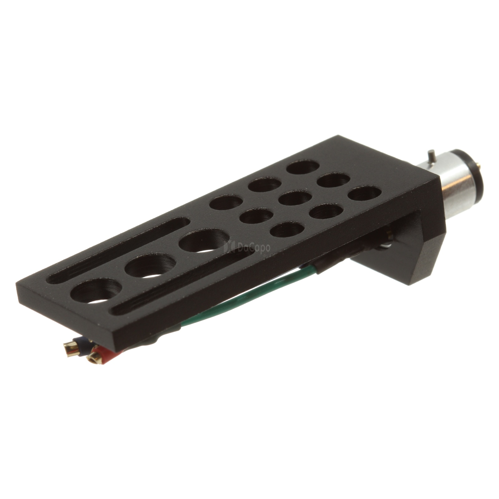 Solid SME Headshell Straight - Black/Silver/Blue - DaCapo Audio Shop